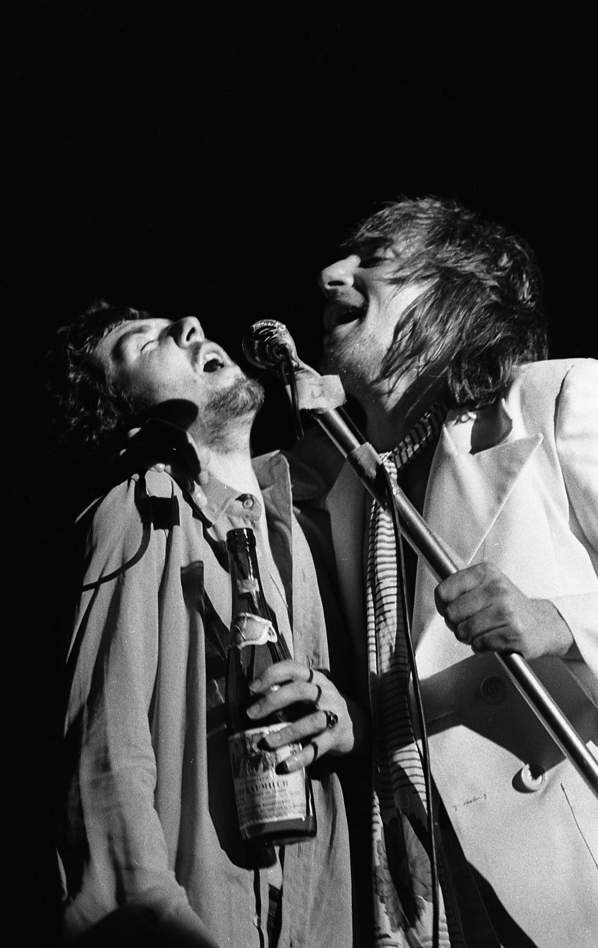 ROD STEWART AND RONNIE LANE - THE FACES AT MAR Y SOL FESTIVAL 1972 ...